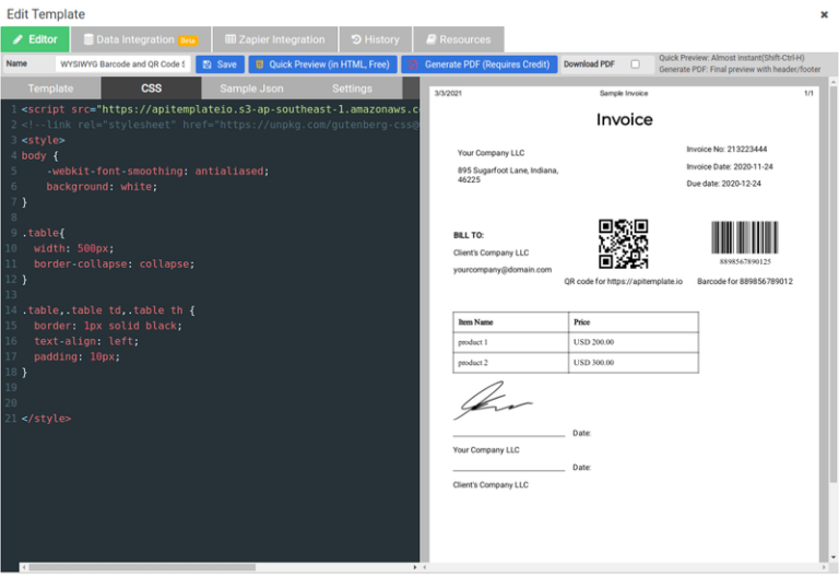 PDF Generation API - Generate PDFs with a Simple API and Highly ...