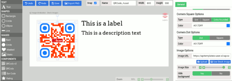 Auto-Generate QR Codes from Reusable Template with Our Powerful API ...