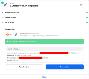 Zapier: How to Create a PDF with Zapier and APITemplate.io - APITemplate.io