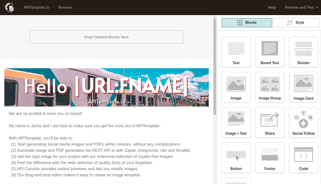 How to Add Personalized and Dynamic Images to Your MailChimp Email ...