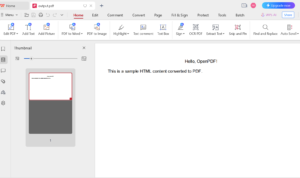 Convert HTML to PDF in Java with OpenPDF - APITemplate.io