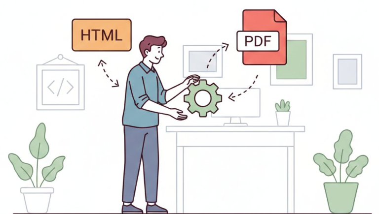 Online HTML to PDF Converter - APITemplate.io